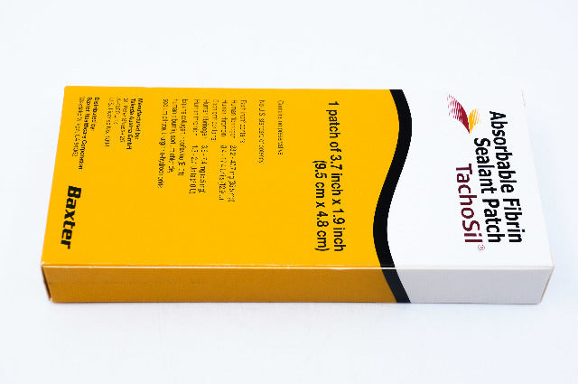 Baxter NDC 0944-8701-01 TachoSil Absorbable Sealant Patch Fibrin Seala – Imedicsales