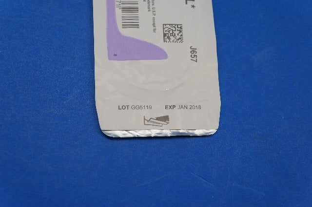 Ethicon J657 VICRYL, PS-4C 16mm Bi-Curve Reverse Cutting, 18 – Imedicsales