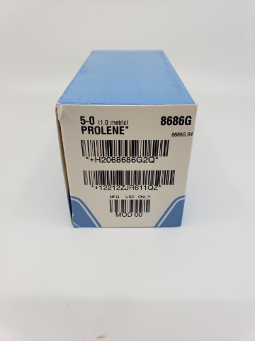 Ethicon 8686G 5-0 PROLENE, PS-2, 18in. (x) - Box of 12 – Imedicsales