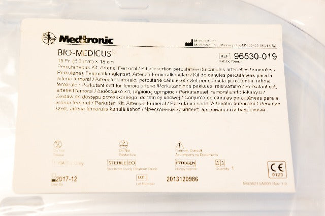 Medtronic 96530-019 BIO-MEDICUS Percutaneous Kit, Arterial Femoral 19F – Imedicsales