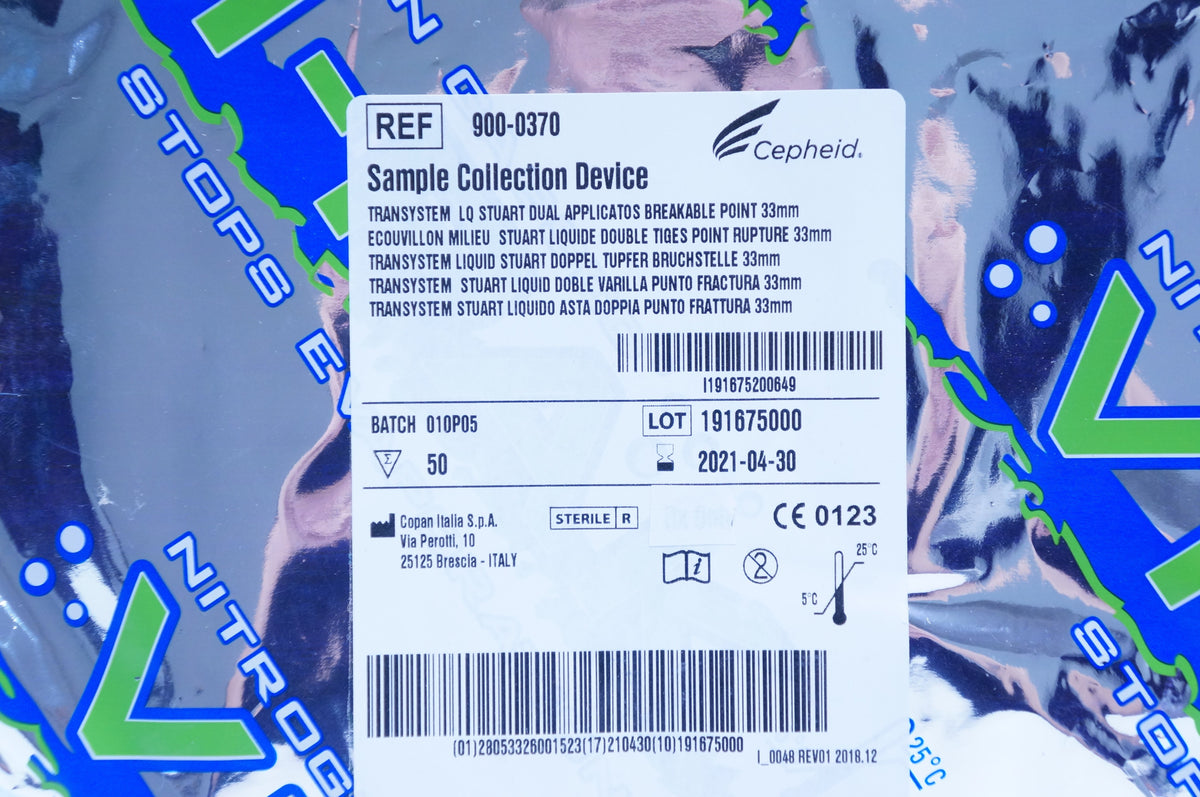 Copan 900-0370 Cepheid Sample Collection Device 33mm – Imedicsales