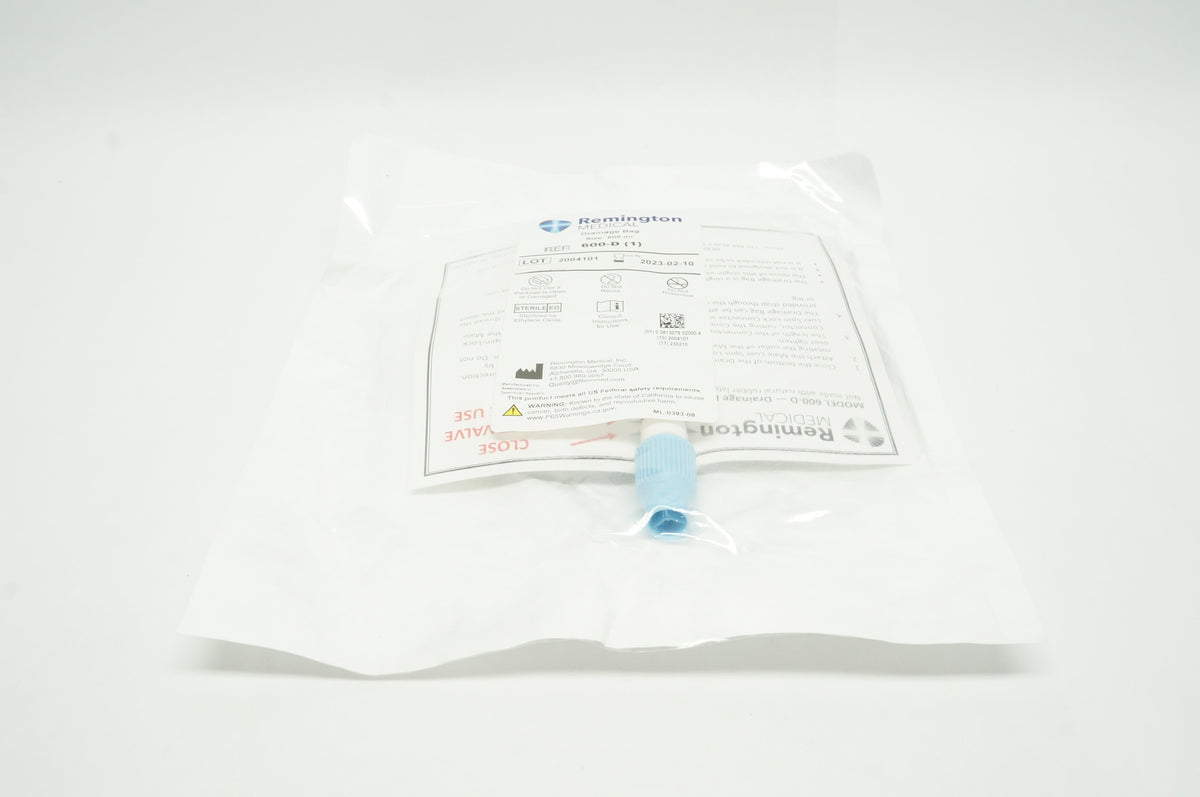 Remington Medical 600-D Drainage Bag 600ml – Imedicsales