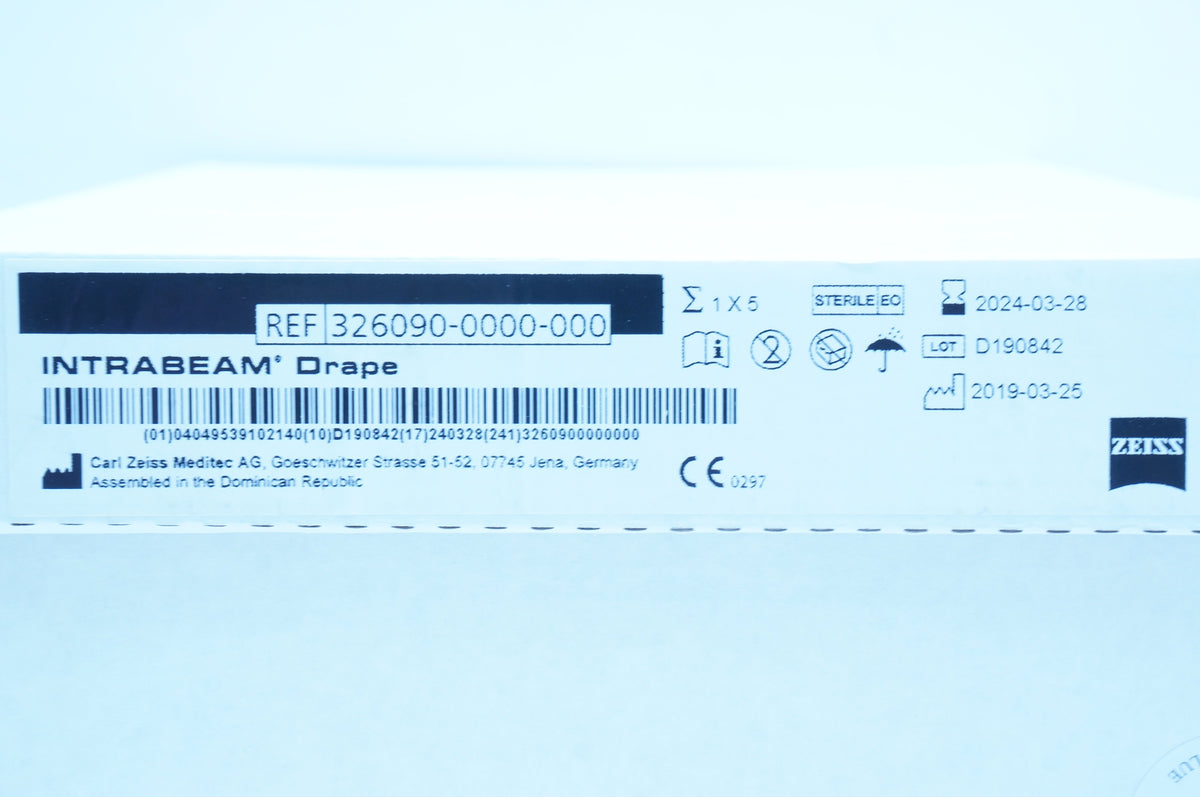 Carl Zeiss 326090-0000-000 Intrabeam Drape - Box of 5 – Imedicsales