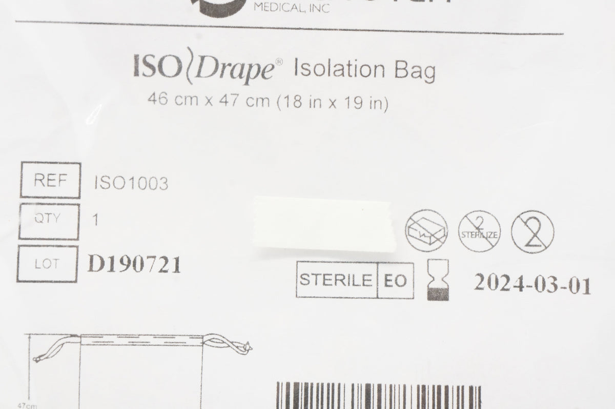Microtek ISO1003 IsoDrape Isolation Bag 18 x 19inch – Imedicsales