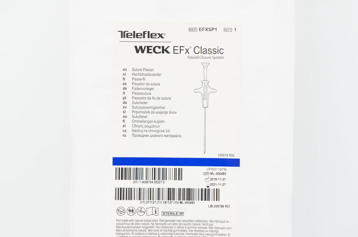 Teleflex EFXSP1 Weck EFx Classic Shield Fascial Closure System – Imedicsales