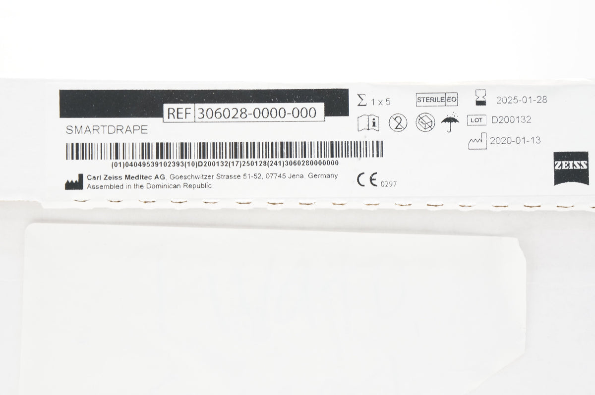 Carl Zeiss 306028-0000-000 Smartdrape 52 x 134inch - Box of 5 – Imedicsales