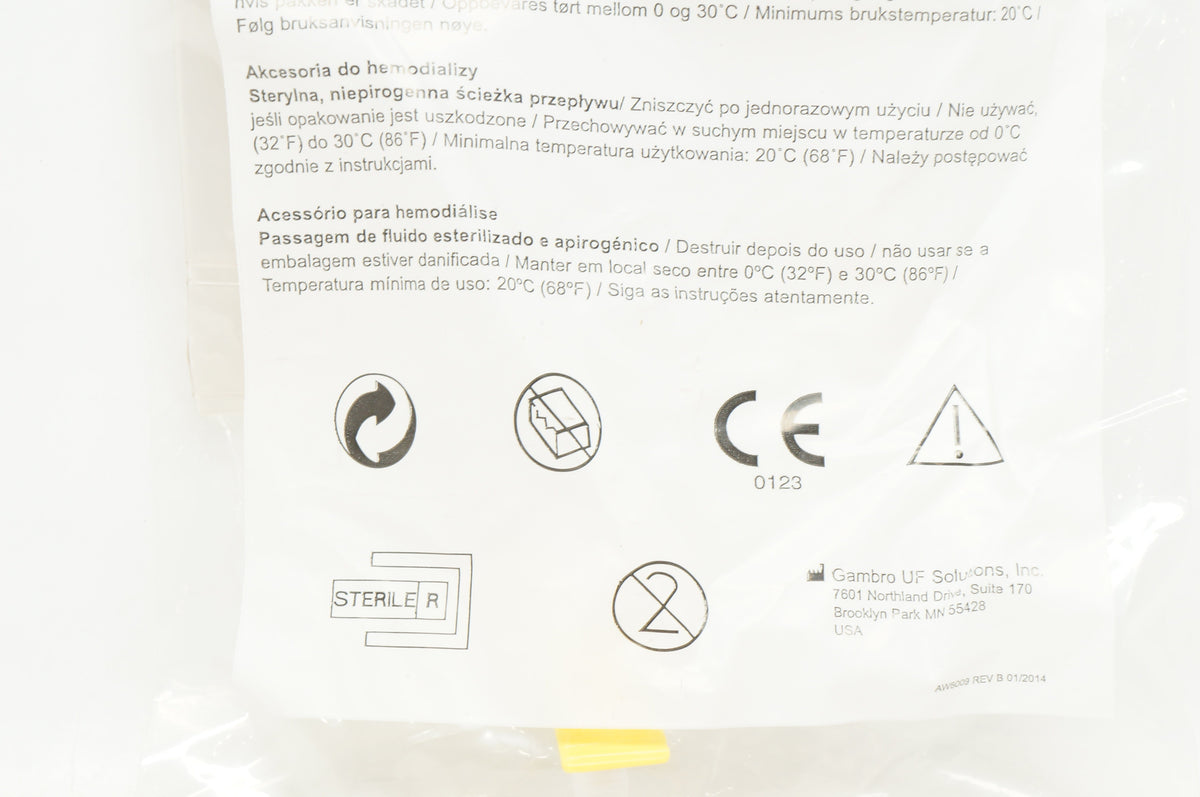 Gambro 114423 Accessory 5L Drain Bag (x) – Imedicsales