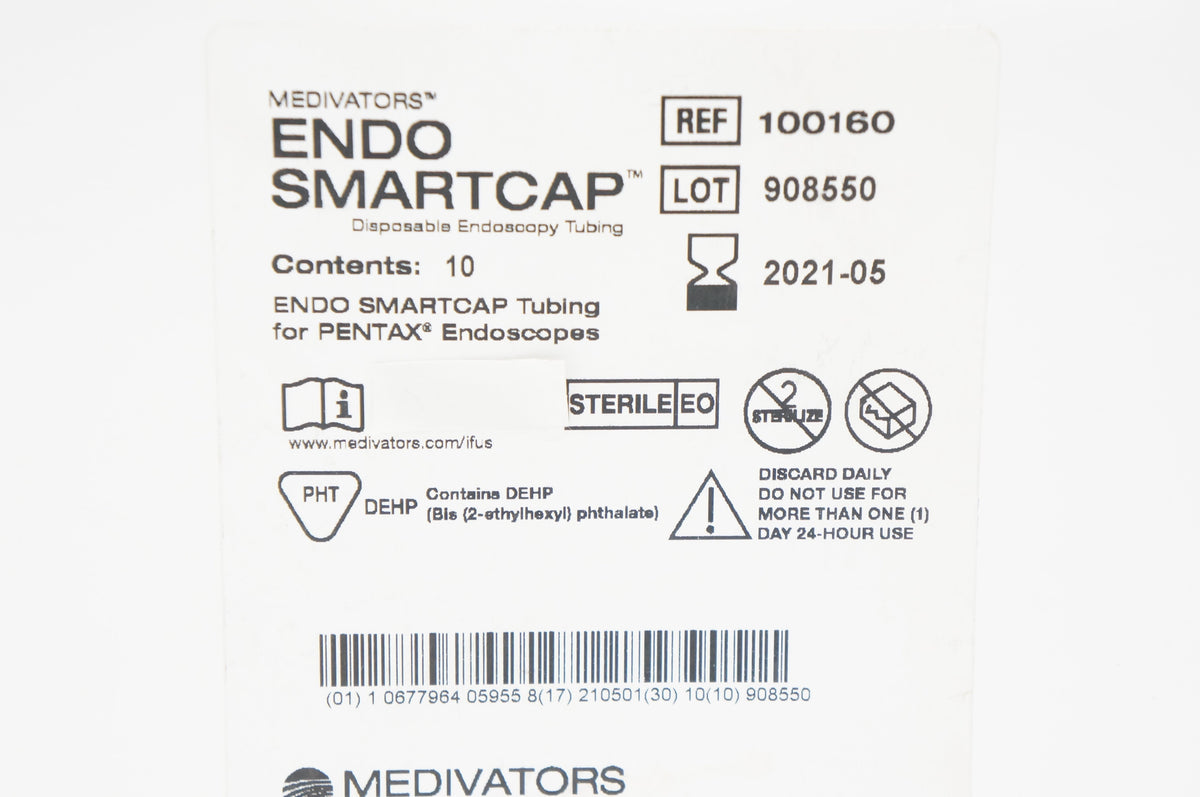Medivators 100160 ENDO SMARTCAP Disposable Endoscopy Tubing - Box of 1 – Imedicsales
