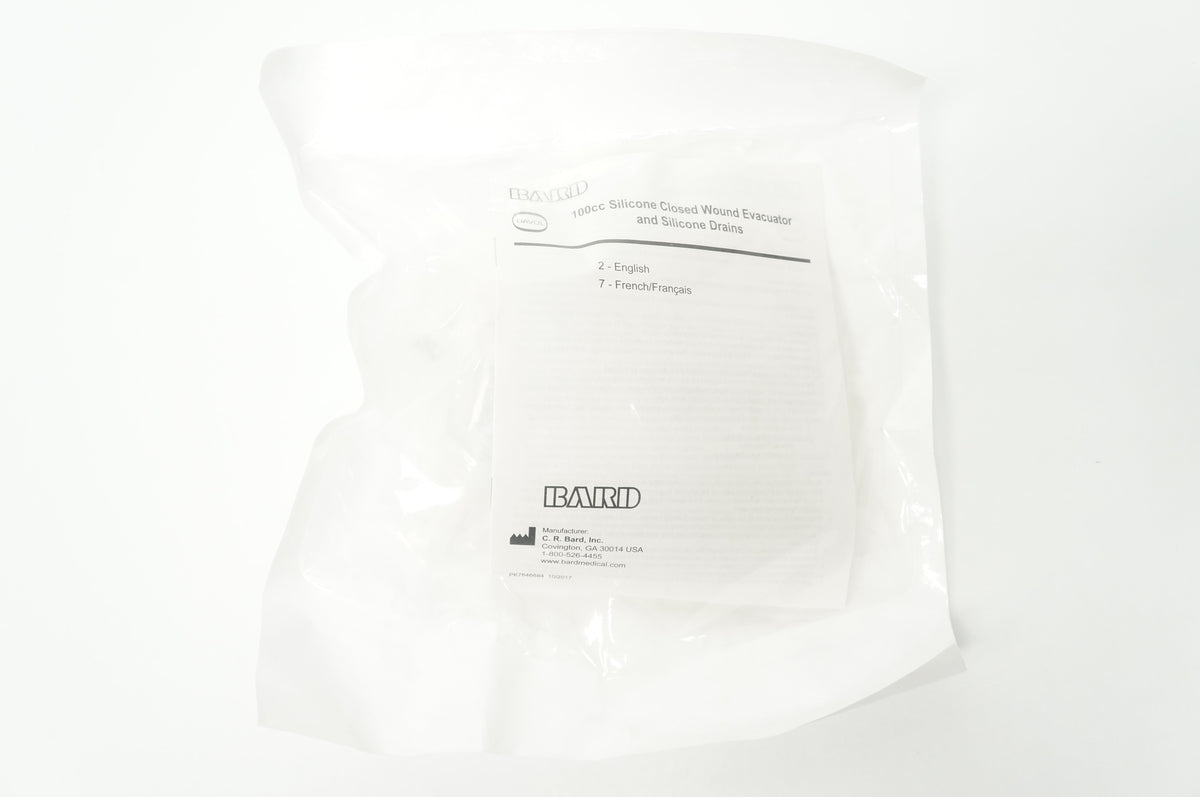 Bard 0072440 Davol 100cc Silicone Closed Wound Suction Evacuator Kit – Imedicsales