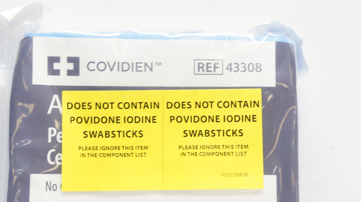 Covidien 43308 Argyle PICC Procedure Tray (x) – Imedicsales