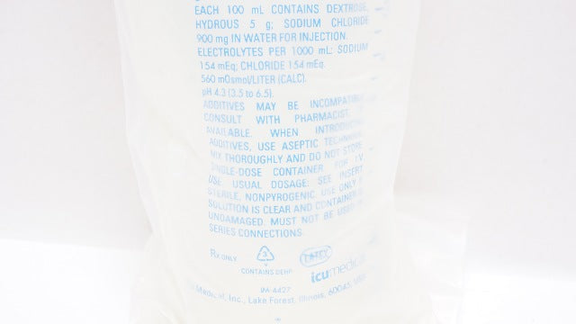 ICU Medical IM-4427 5%Dextrose and 0.9% Sodium Chloride Injection, USP – Imedicsales