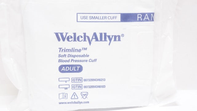 WelchAllyn 901044 TL-SOFT-11-2DB Cuff Soft Adult Disposable Blood Pres – Imedicsales