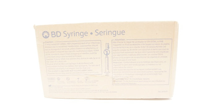 BD 309657 Plastipak 3ml Syringe Luer-Lok Tip - Box of 200 – Imedicsales