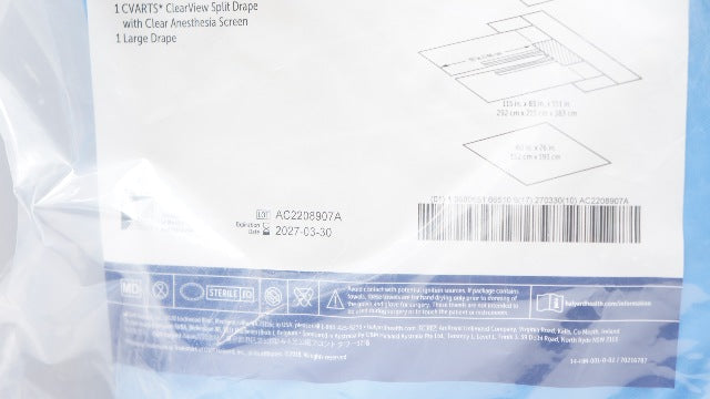 Halyard 66510 Cvarts Clearview Cardiovascular Pack – Imedicsales