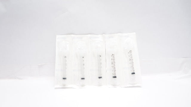 BD 309657 Plastipak Luer-Lok Tip 3mL Syringe - Lot of 5 – Imedicsales