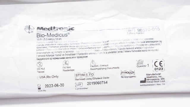 Medtronic CB96570-015 Bio-Medicus Arterial Cannula & Introducer 15Fr x – Imedicsales