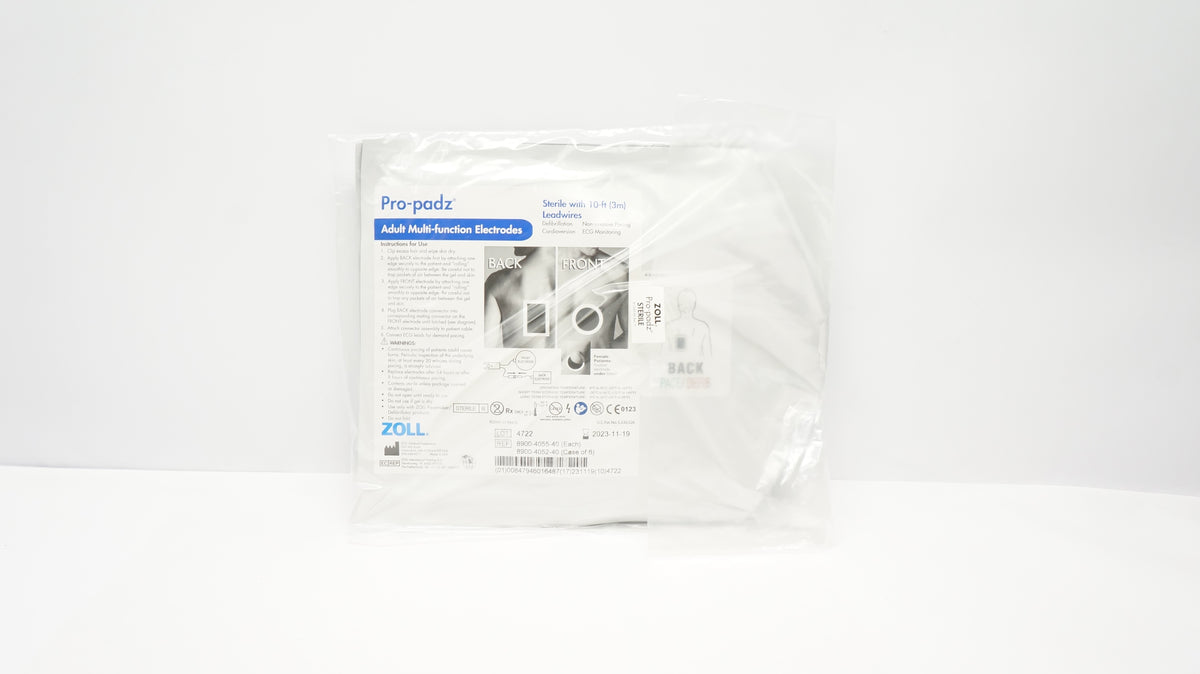 Zoll 8900-4055-40 Pro-Padz Adult Multi-Function Electrodes (x) – Imedicsales