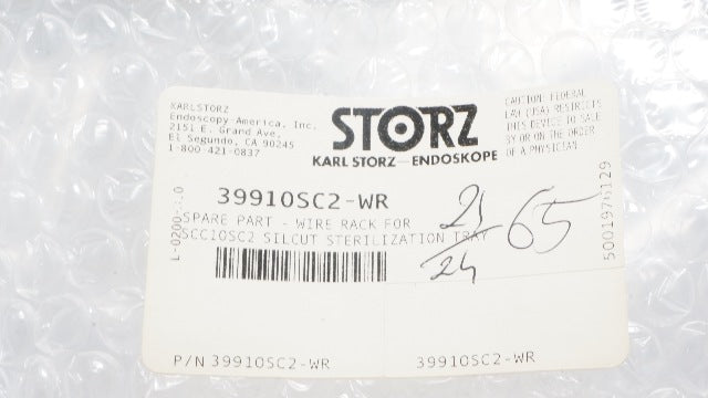 Karl Storz 39910SC2-WR Wire Rack Insert For Silcut Sterilization Tray – Imedicsales