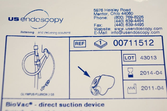 US Endoscopy 00711512 BioVac - Direct Suction Device (x) – Imedicsales