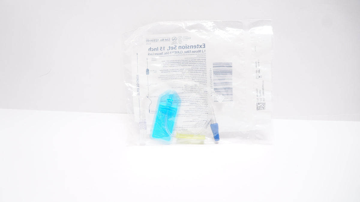 ICU Medical 12354-05 Extension Set 15inch 1.2Micron Filter, Clave Y-Si – Imedicsales