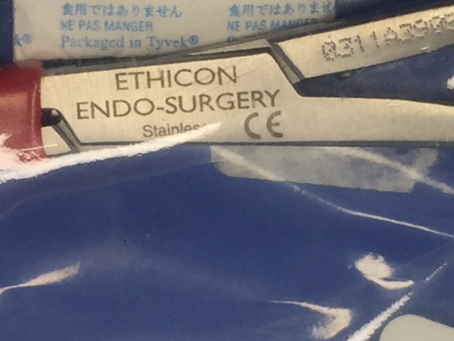 Ethicon Endo-Surgery Forceps hemostatic Clip Applying Small Angled 15 ...