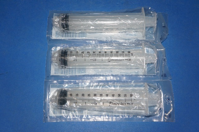 Covidien 1186000777T Monoject 60ml Syringe Luer-Lock Tip ~ Box of 30 ...