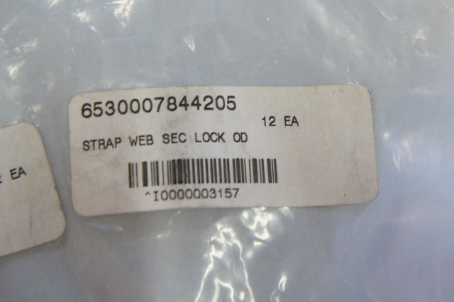 Strap Webbing Patient Securing Buckle W/Locking Device & Spring ...