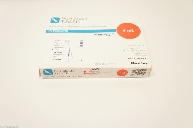 VND4P041 ~ Baxter Tisseel Fibrin Sealant Pre-filled Syringe 4ml ...