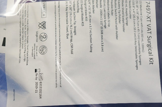 Covidien 50001039 Devon 7497-XT VAT Surgical Kit – Imedicsales