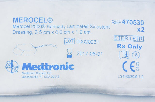 Medtronic 470530 Merocel 2000 Kennedy Laminated Sinustent Dressing, 3 ...