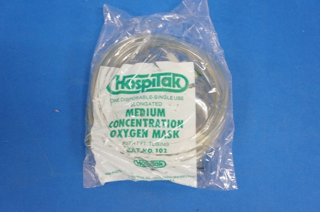 Hospitak 102 Medium Concentration Oxygen Mask ~ Box – Imedicsales