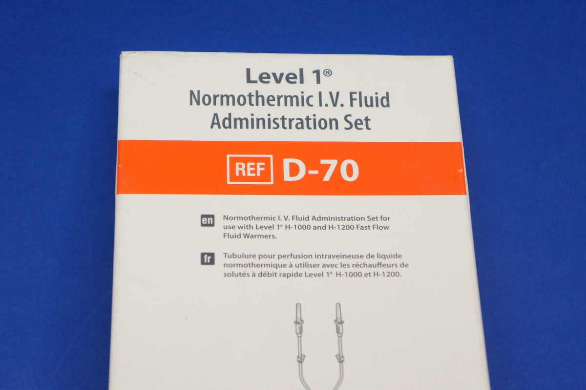Smiths D-70 Level 1 Normothermic IV Fluid Administration Set (x ...