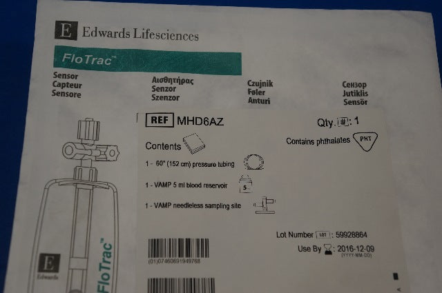 Edwards Lifesciences MHD6AZ FloTrac Sensor 60 (x) – Imedicsales