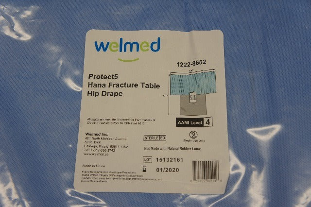 Welmed 1222-8652 Protect 5 Hana Fracture Table Hip Drape – Imedicsales
