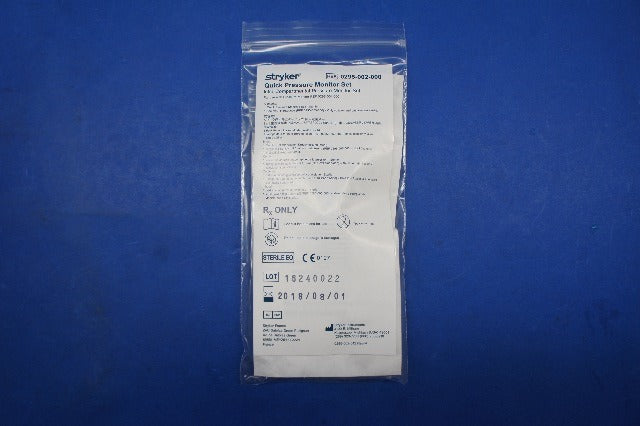 Stryker 0295-002-000 Quick Pressure Monitor Set (x) ~ Box of 6 ...