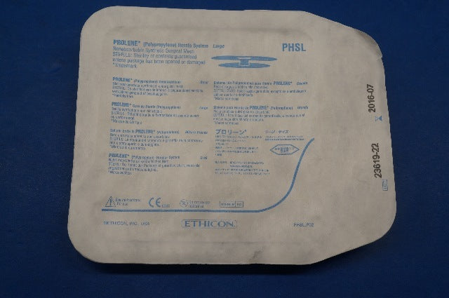 Ethicon PHSL PROLENE Hernia System Large (x) – Imedicsales