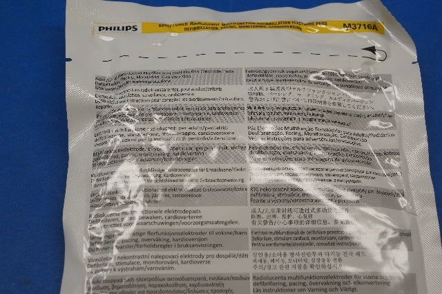 Philips M3716A Adult/Child Multifunction Electrode Pads 10kg (x ...