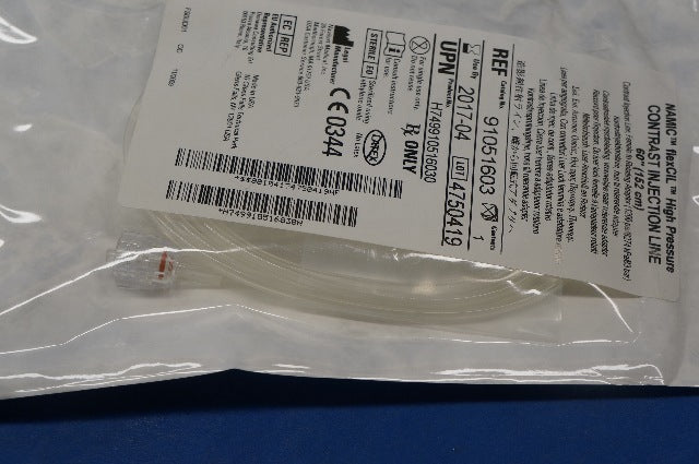 Navilyst Medical 91051603 NAMIC High Pressure Contrast Injection Line ...
