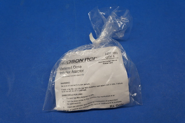 Hudson RCI 1659 Metered Dose Inhaler Adaptor 22mm ID - 22mm OD ...