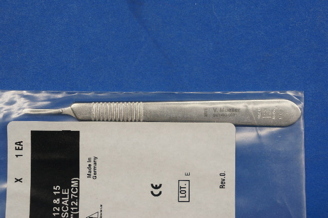 V.Mueller SU1403-001 No 3 Knife Handle For Blades 10, 11, 12 & 15 ...