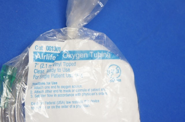 Cardinal Health 001301 Airlife Oxygen Tubing 7' – Imedicsales