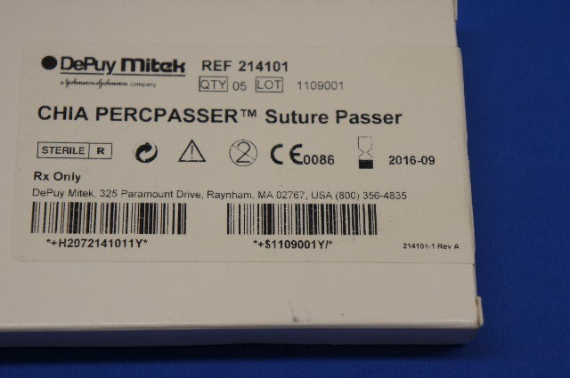 DePuy Mitek 214101 CHIA PERCPASSER Suture Passer (x) – Imedicsales