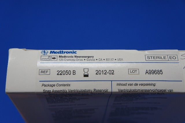 Medtronic 22050B CSF-Snap Assembly Ventriculostomy Reservoir Kit, Hole ...