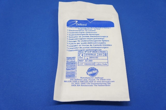 DeRoyal 32-200 Electrosurgical Tip Cleaner ~ Box of 22 – Imedicsales