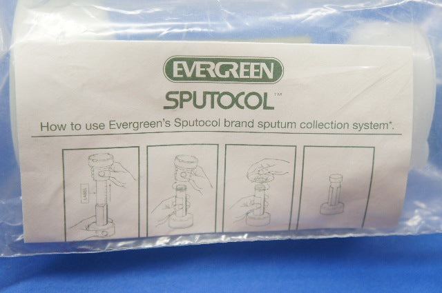 Evergreen 221-3996-G80 Sputocol Sputum Collection System 50ml – Imedicsales