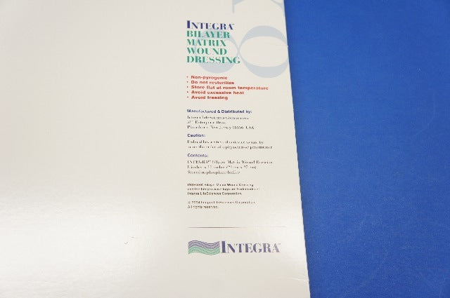 Integra BMW8101 Bilayer Matrix Wound Dressing 8 (x) – Imedicsales