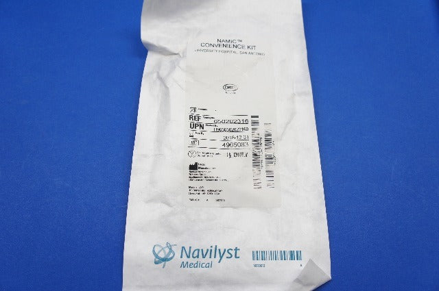 Navilyst 650202316 Namic Convenience Kit University Hospital (x ...