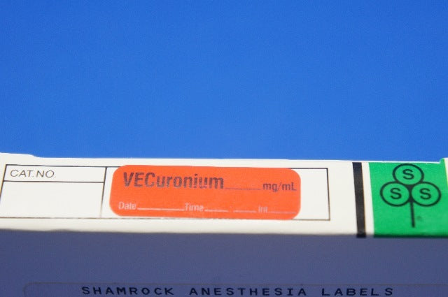 Shamrock SA-225-DTI-PRE Anesthesia Labels 1/2 – Imedicsales