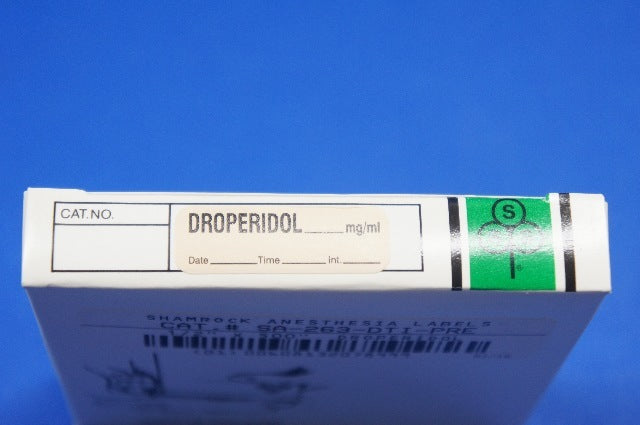 Sharmock DROPERIDOL Anesthesia Labels 1/2 – Imedicsales