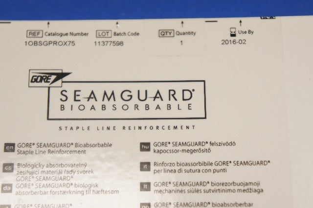 Gore 1OBSGPROX75 SEAMGUARD Bioabsorbable Staple Line Reinforcement (x ...